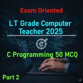 C Programming MCQs 2025 (Questions with Answers) Part-2 » Teachers Care